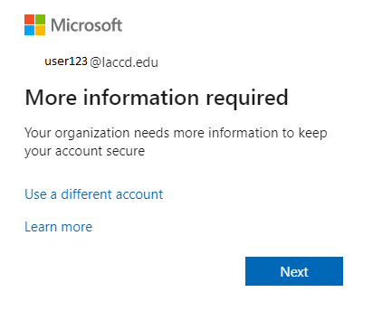 LACCD Multifactor Authentication FAQ